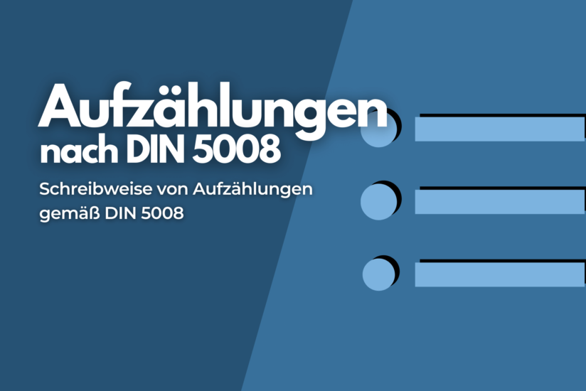 DIN 5008 Regeln: Alle Gestaltungsregeln auf einen Blick