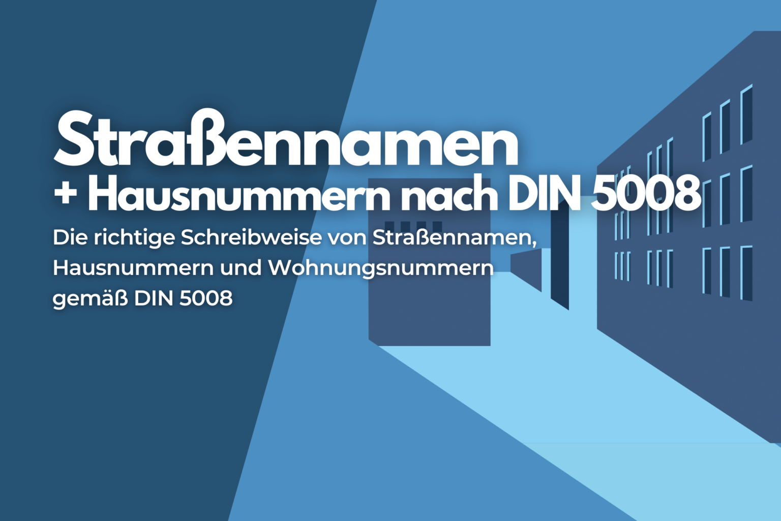 DIN 5008 Regeln: Alle Gestaltungsregeln auf einen Blick